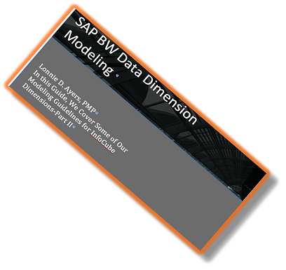 SAP BW Dimensional Modeling Tutorial