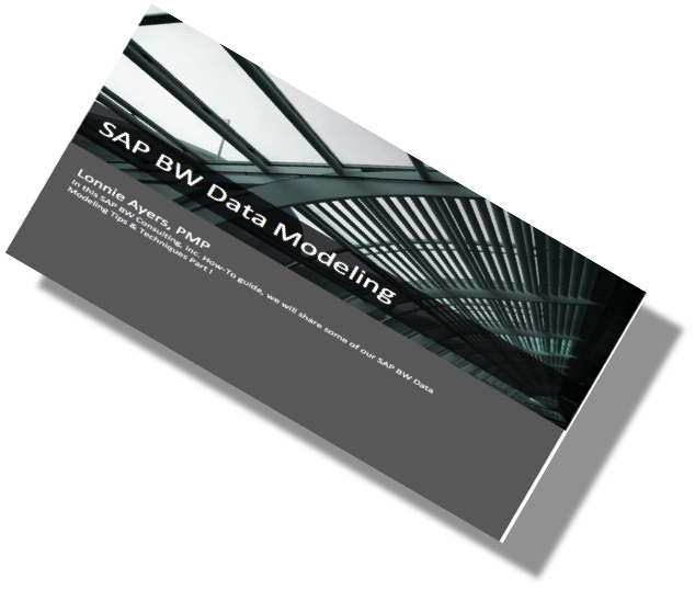 Learn SAP BW Data Modeling